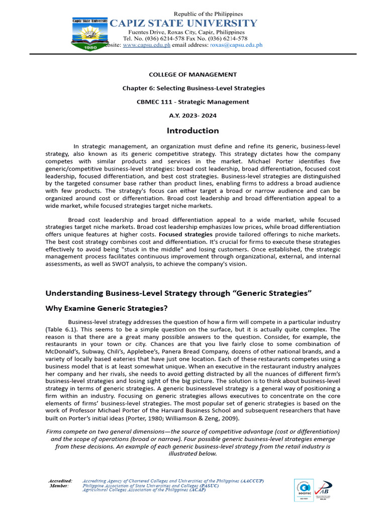 Group 7 Strat Management | PDF | Strategic Management | Entrepreneurship