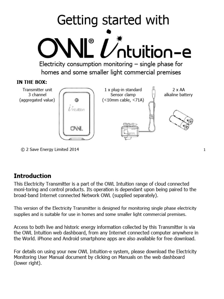 Getting Started With Intuition-E v3.0 | PDF | Electricity | Electrical Engineering