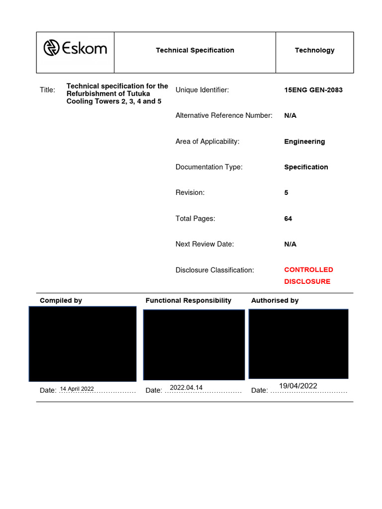 Tutuka Modular Fill Technical Specification Rev 5 Pdf Fibre Reinforced Plastic Dangerous Goods