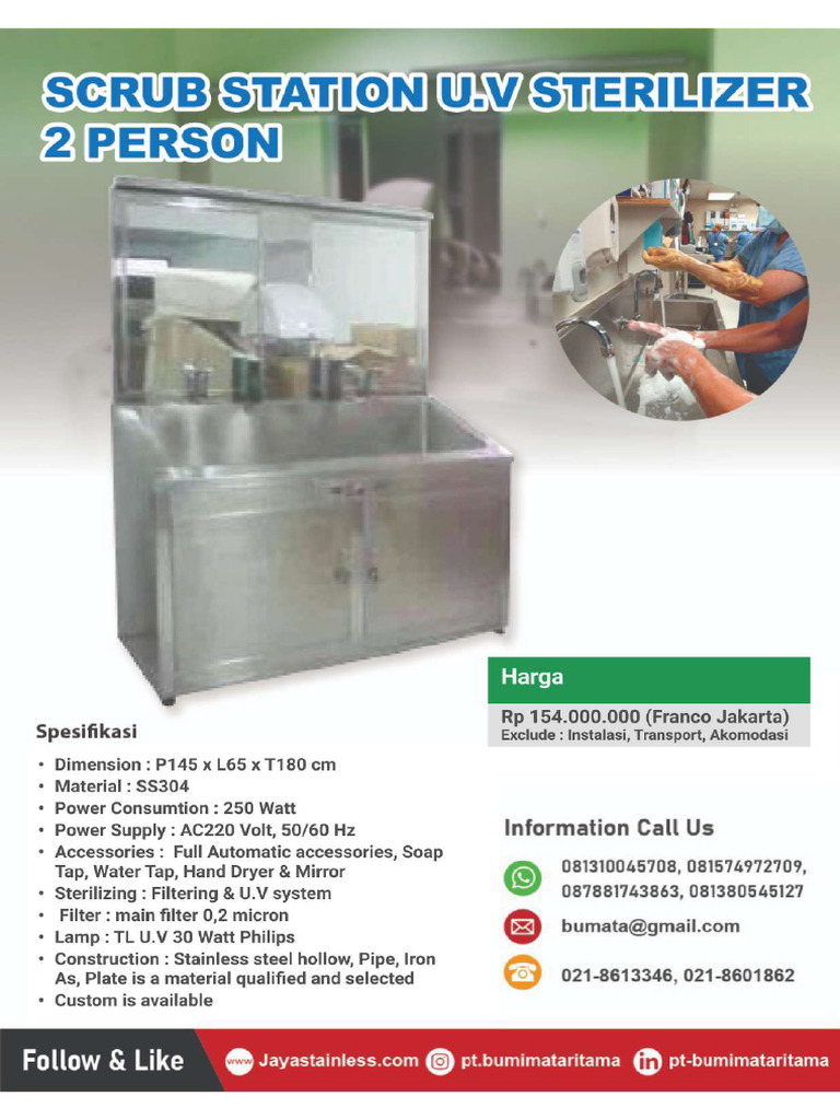 PL - Scrub Wall Mounted-3 | PDF