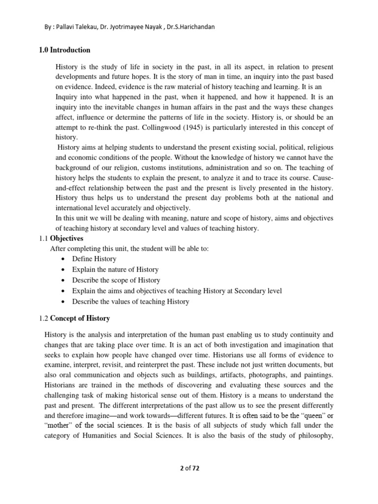 Understanding the Nature of History | PDF | Science | Social Sciences