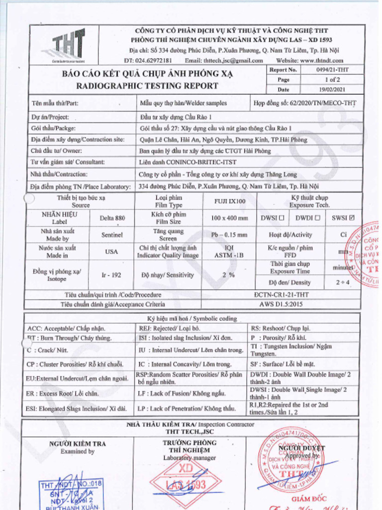 Welder Certificate | PDF