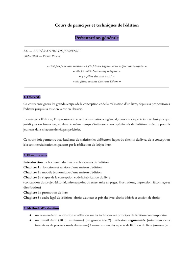 Cours Complet Eì Dition | PDF | Impression | Livres