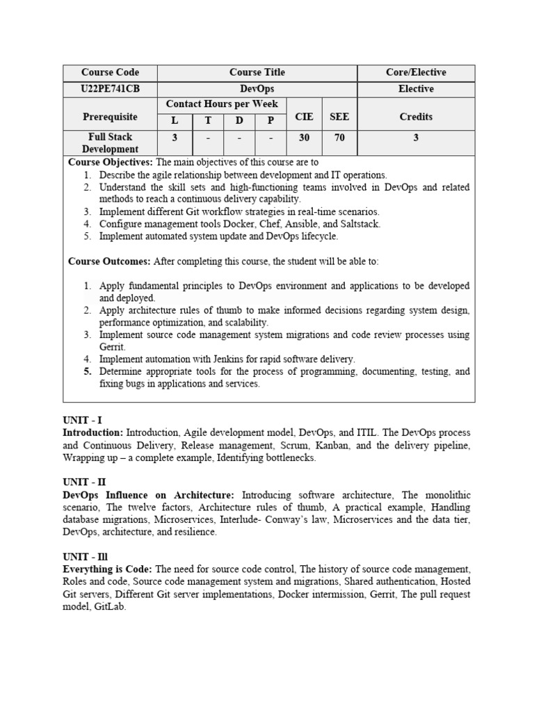 Dev Ops | PDF | Information Technology Management | Computer Programming