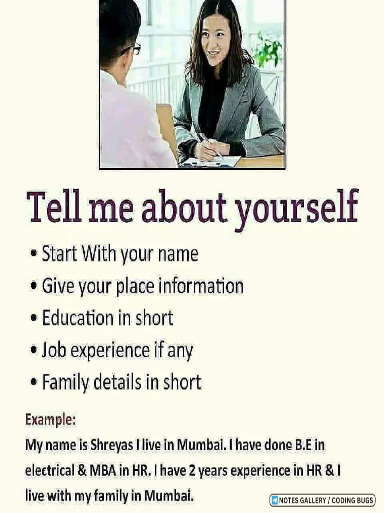 Interview Tips Pdf