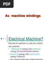 Fundamentals of AC Machine Winding | PDF