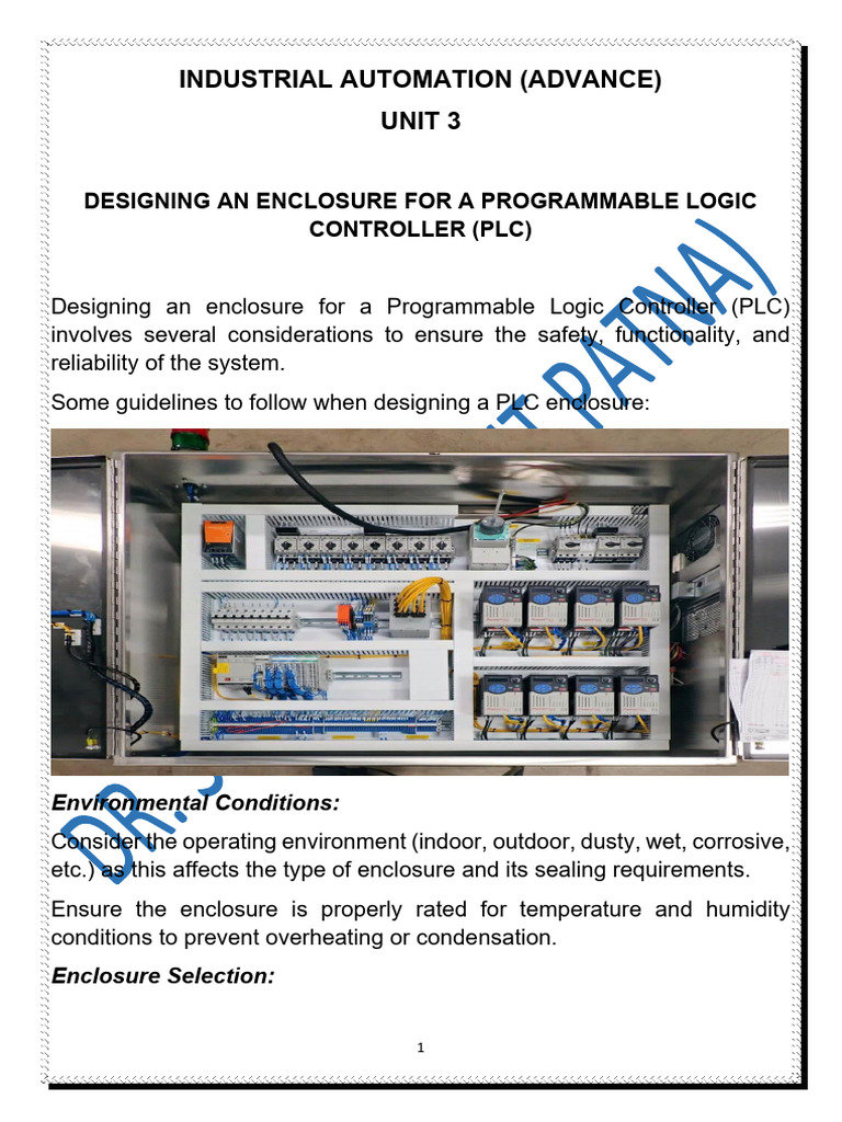 UNIT 3 IA Muz NOTES | PDF | Programmable Logic Controller ...