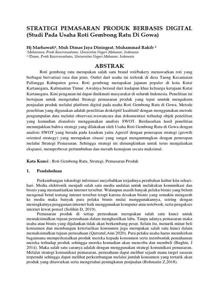 Revisi Artikel | PDF