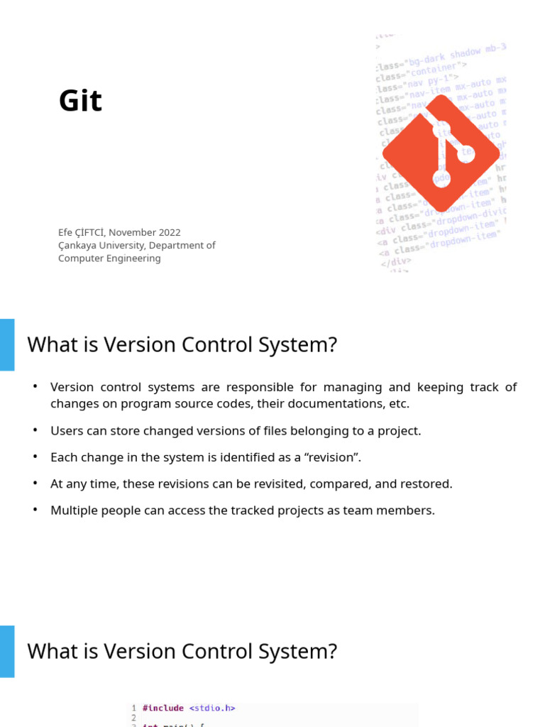 Ceng105 Fall22 Git Github | PDF | Version Control | Software