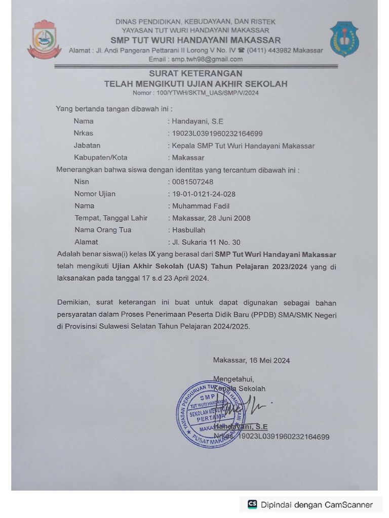 SK Muhammad Fadil - 3 | PDF