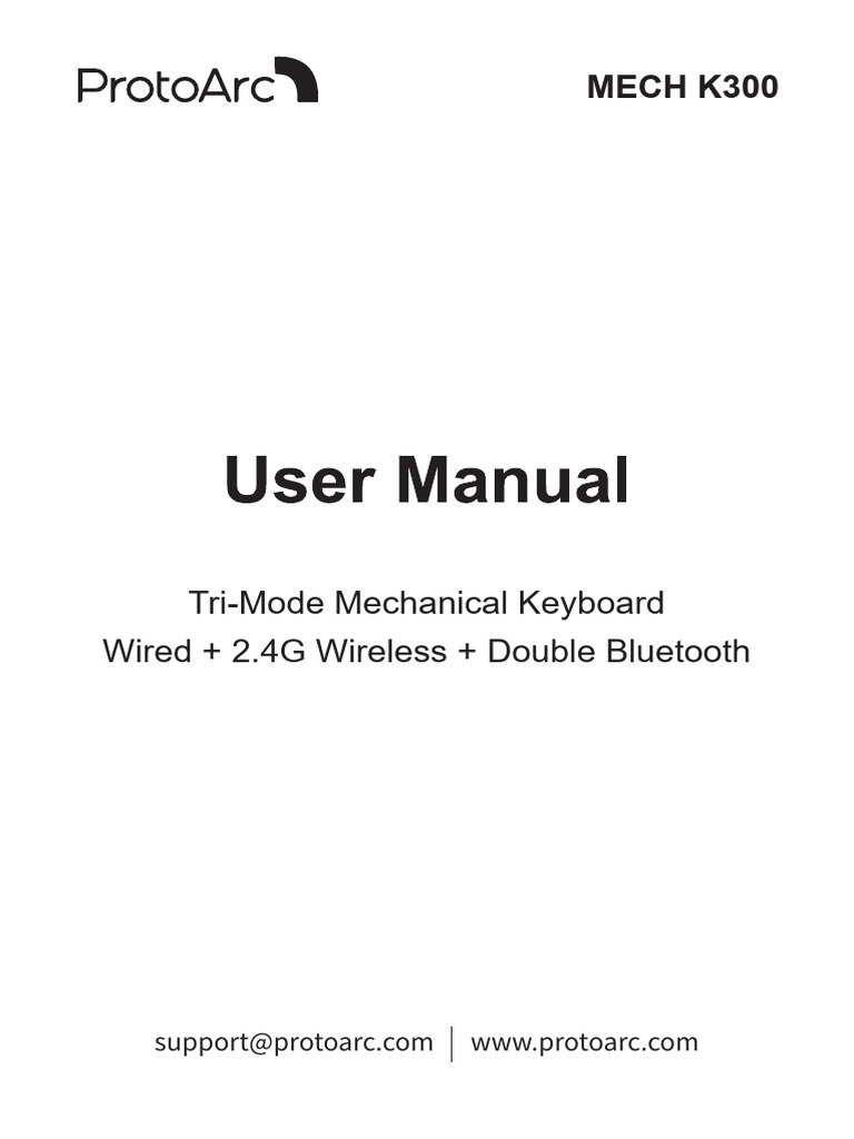 MECH K300 Mechanical Keyboard Manual | Download Free PDF | Bluetooth | Computer Keyboard