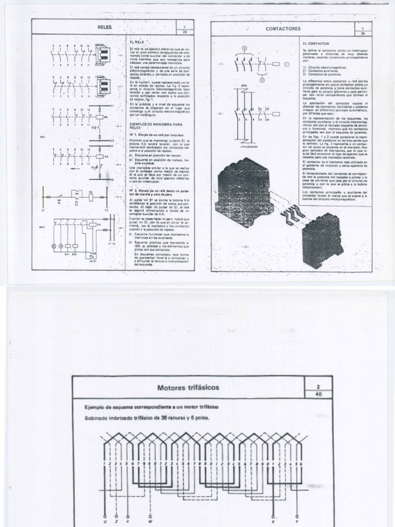 Contactor-Rele | PDF | Relé | Equipo