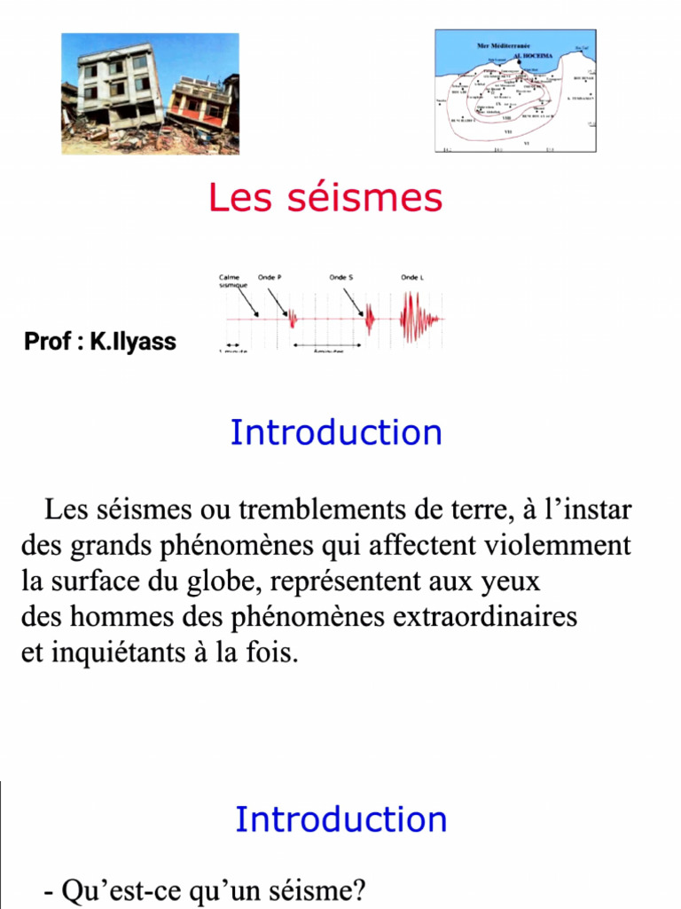 4- Les Séismes | PDF