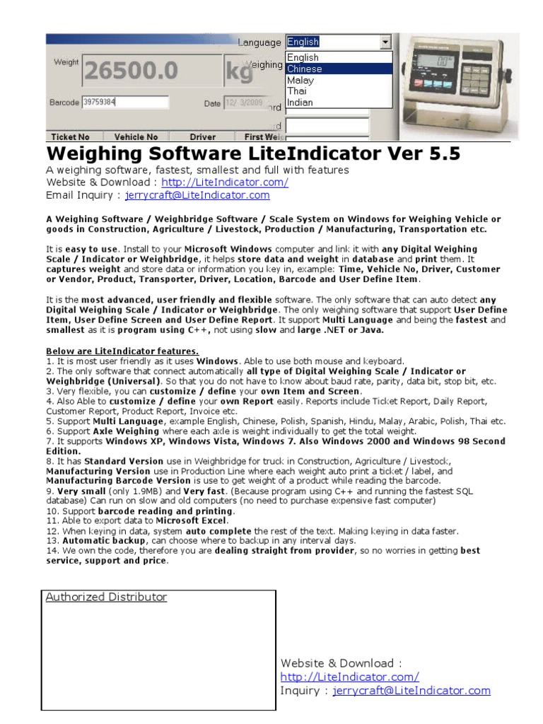 Lite Indicator Admin Manual | PDF | Microsoft Windows | Printer (Computing)