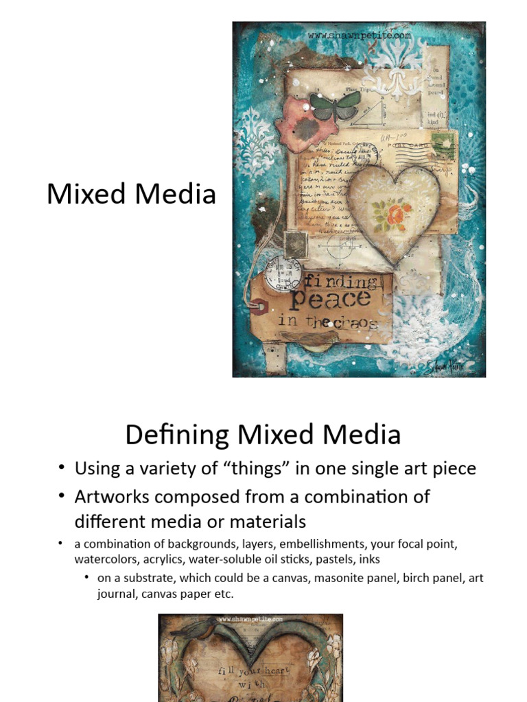Introduction to Mixed Media Art Techniques | PDF