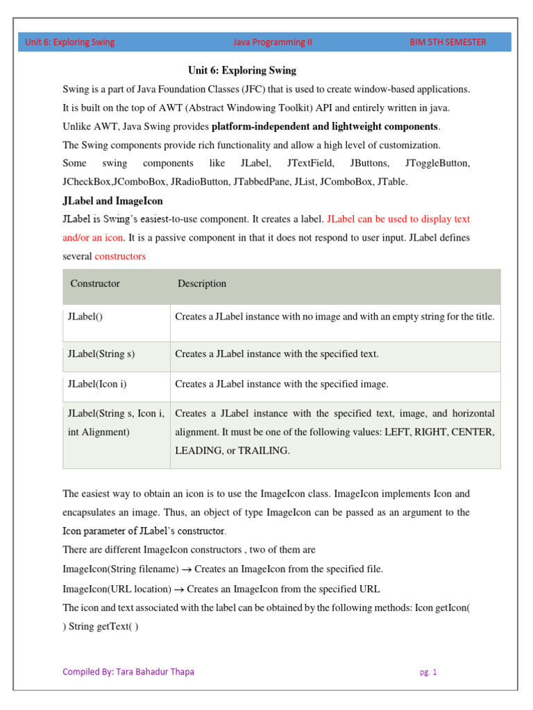 Unit 6 1 | Download Free PDF | Method (Computer Programming) | Computer Programming
