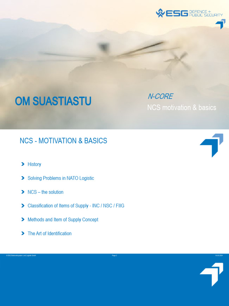 00 NCS Motivation & Basics | PDF