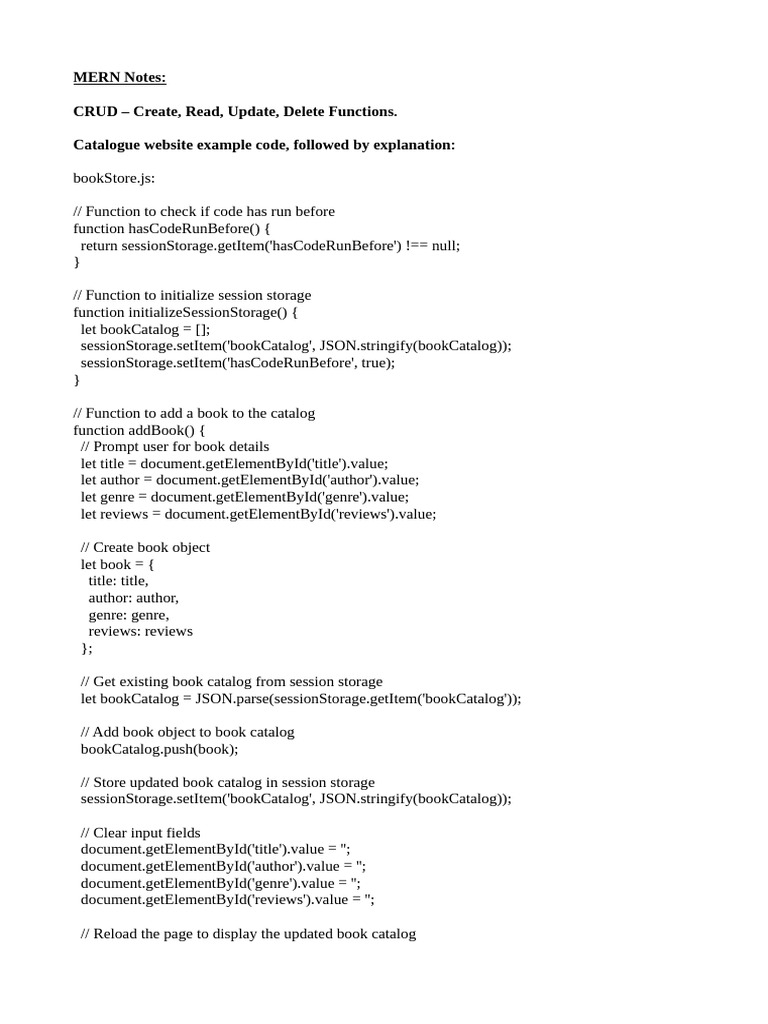 CRUD Site Functions Explained | Download Free PDF | Web Page | Books