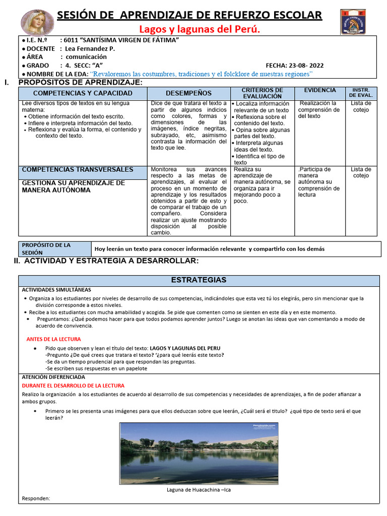 Refuerzo Comu 23 | PDF | Aprendizaje | Evaluación