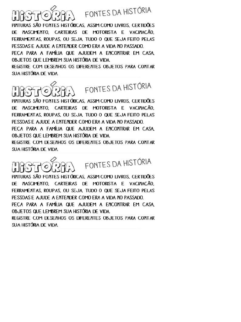 Historia 1 Ano Pdf