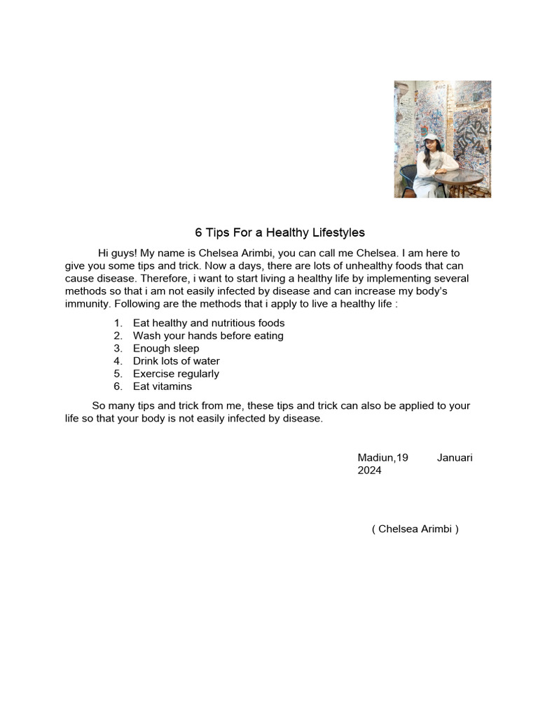 6 Essential Tips for Healthy Living | PDF | Self-Improvement