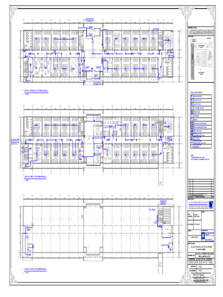 Fire Alarm Drawings Sample | PDF