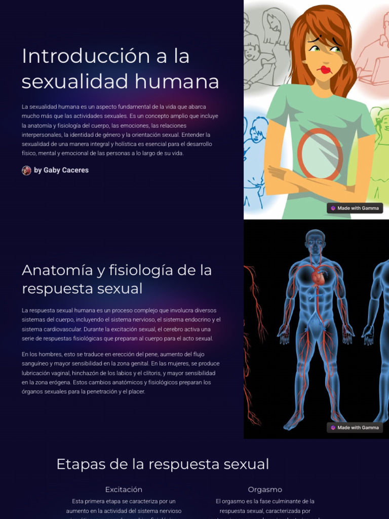Introduccion A La Sexualidad Humana | PDF | La sexualidad humana | Orgasmo
