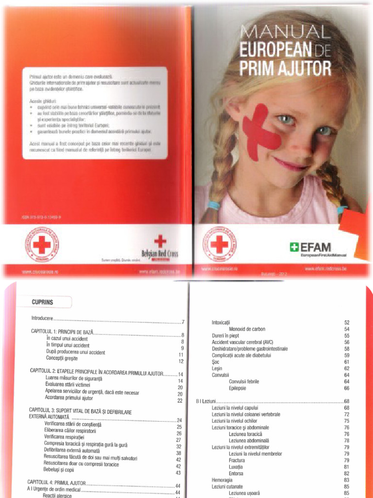 Manual European de Prim Ajutor | PDF