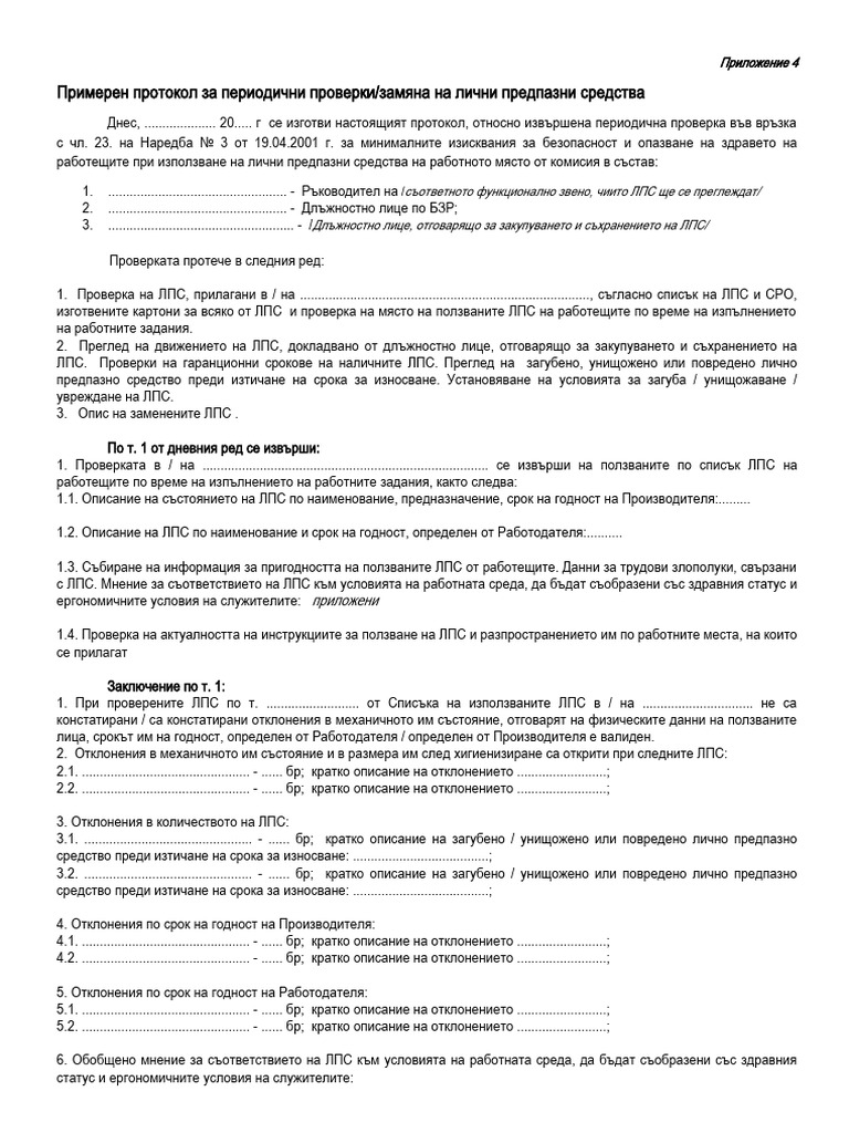 06 LPS Protokol P41 | PDF