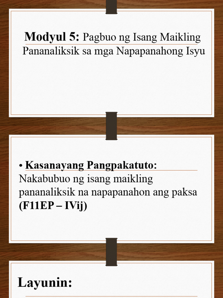 Q4 Week 7 8modyul 5 Pagbasa | PDF