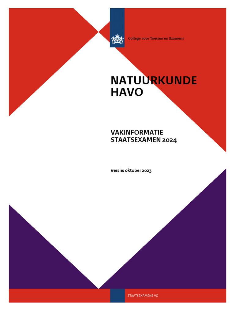 Natuurkunde Havo 2024 A | PDF