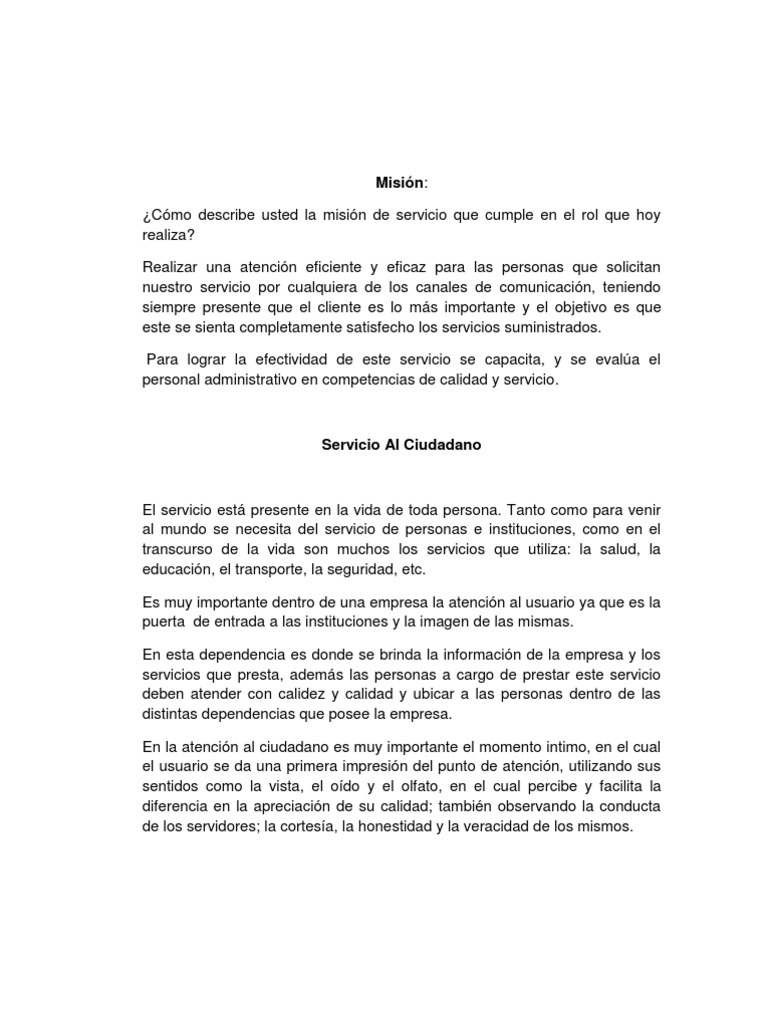 Informe - Atención Al Cliente | PDF | Servicio al Cliente | Cliente