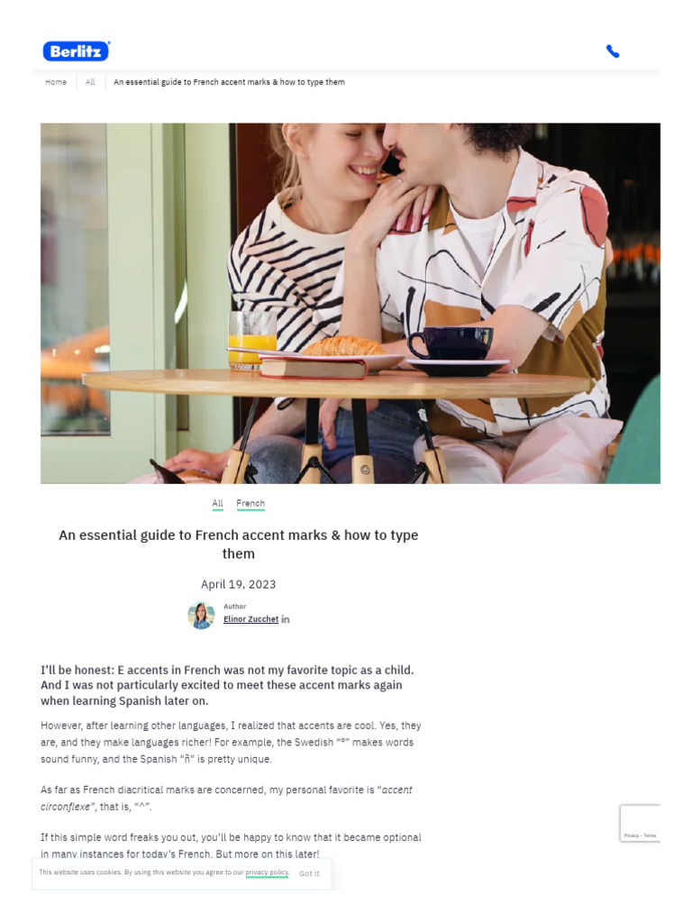 An Essential Guide To French Accent Marks & How To Type Them | PDF ...