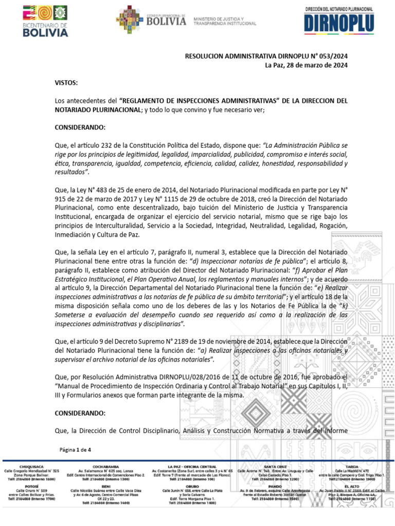 Ra 53 2024 | PDF | Regulación