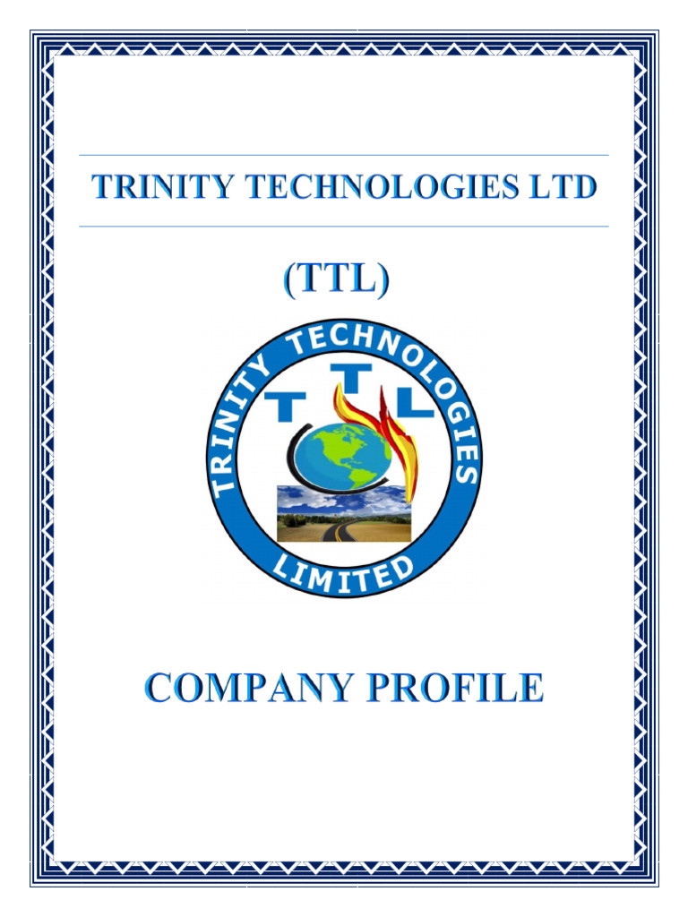 Trinity Technologies Company Profile - Lusaka | Download Free PDF | Business | Customer