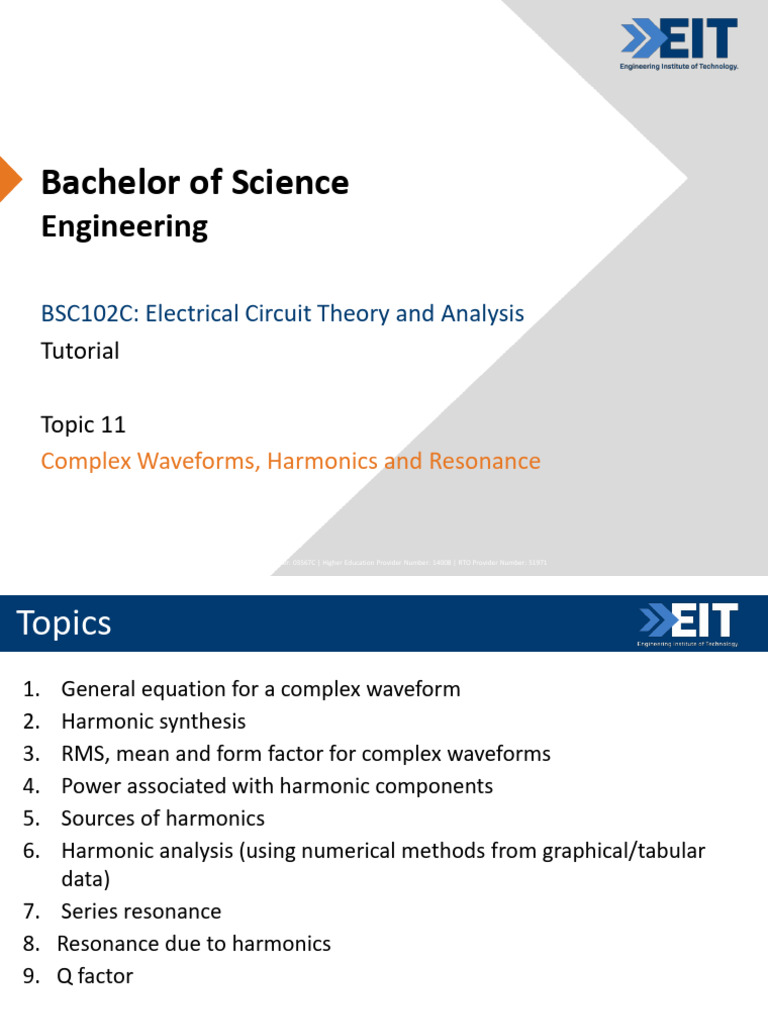 Complex Waveforms and Harmonics Analysis | PDF | Resonance | Root Mean Square