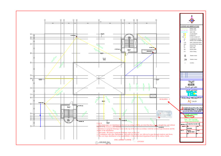 Roof floor drainage | PDF | Architectural Design | Architecture