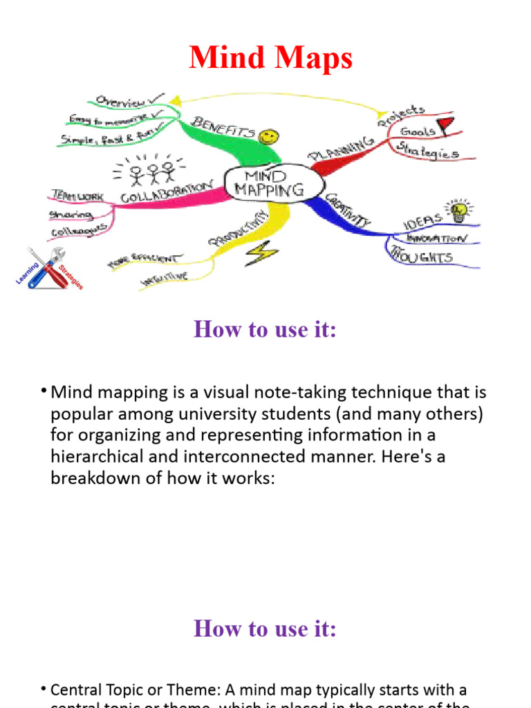 Mind-Maps For Note Taking Updated | PDF | Cognitive Science | Cognition