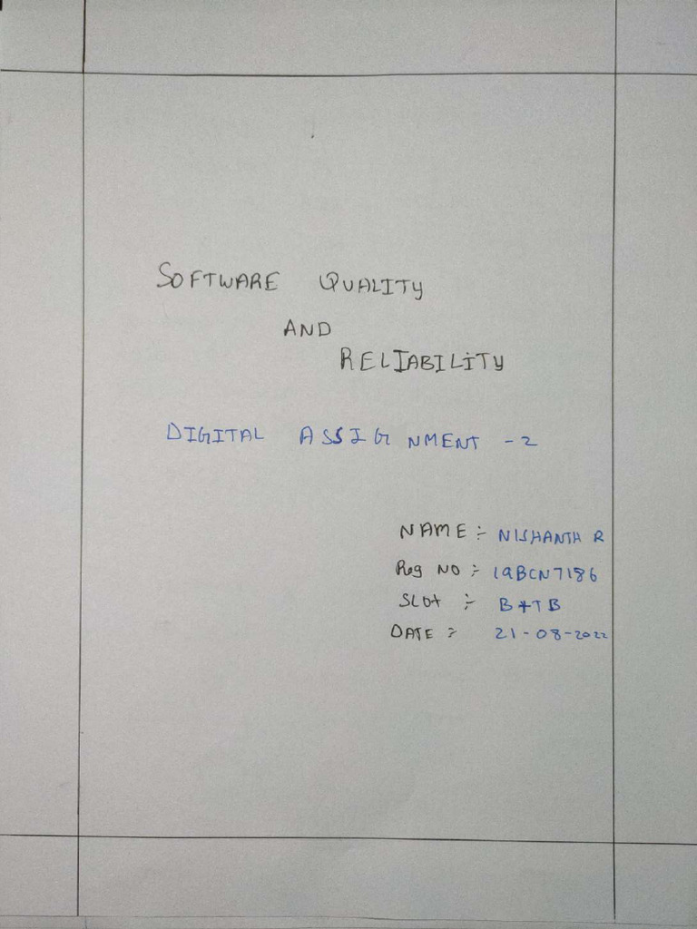 DA Assignment | PDF | Reliability Engineering | Systems Engineering