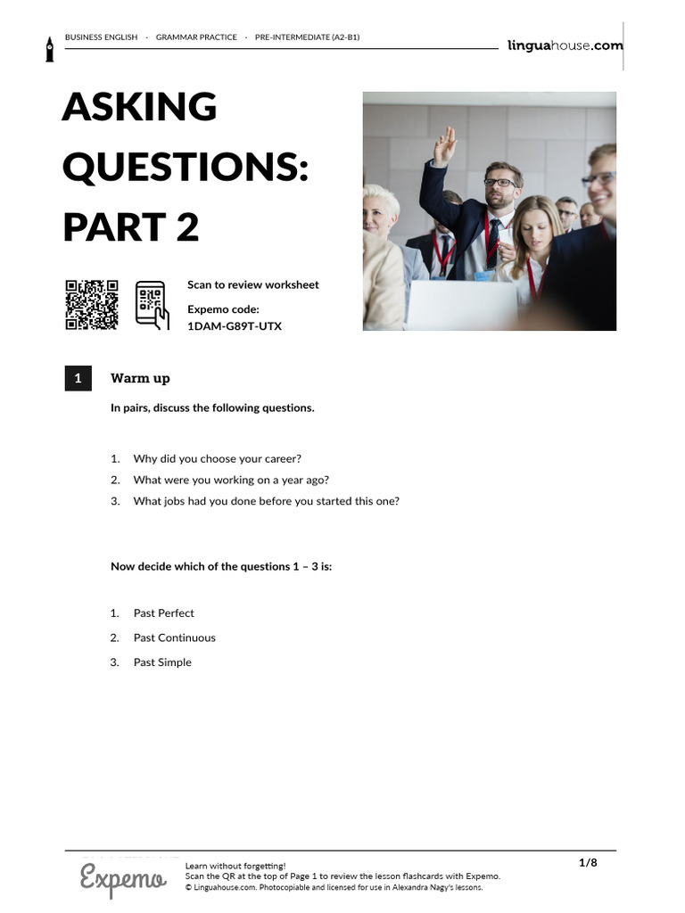 Asking Questions Part 2 British English Student | PDF | Languages | Foreign Language Studies