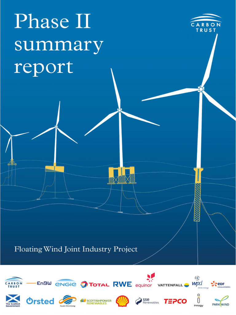 JIP Floating Phase 2 | PDF | Offshore Wind Power | Wind Turbine