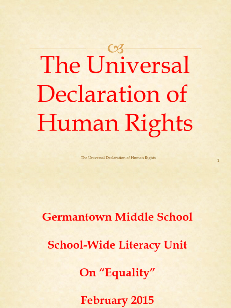 UN Declaration of Human Rights | PDF | Human Rights | Government