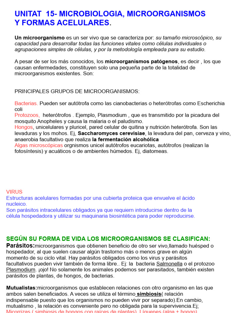 Tema 15-Microorganismes | Descargar gratis PDF | Virus | Bacteriófago