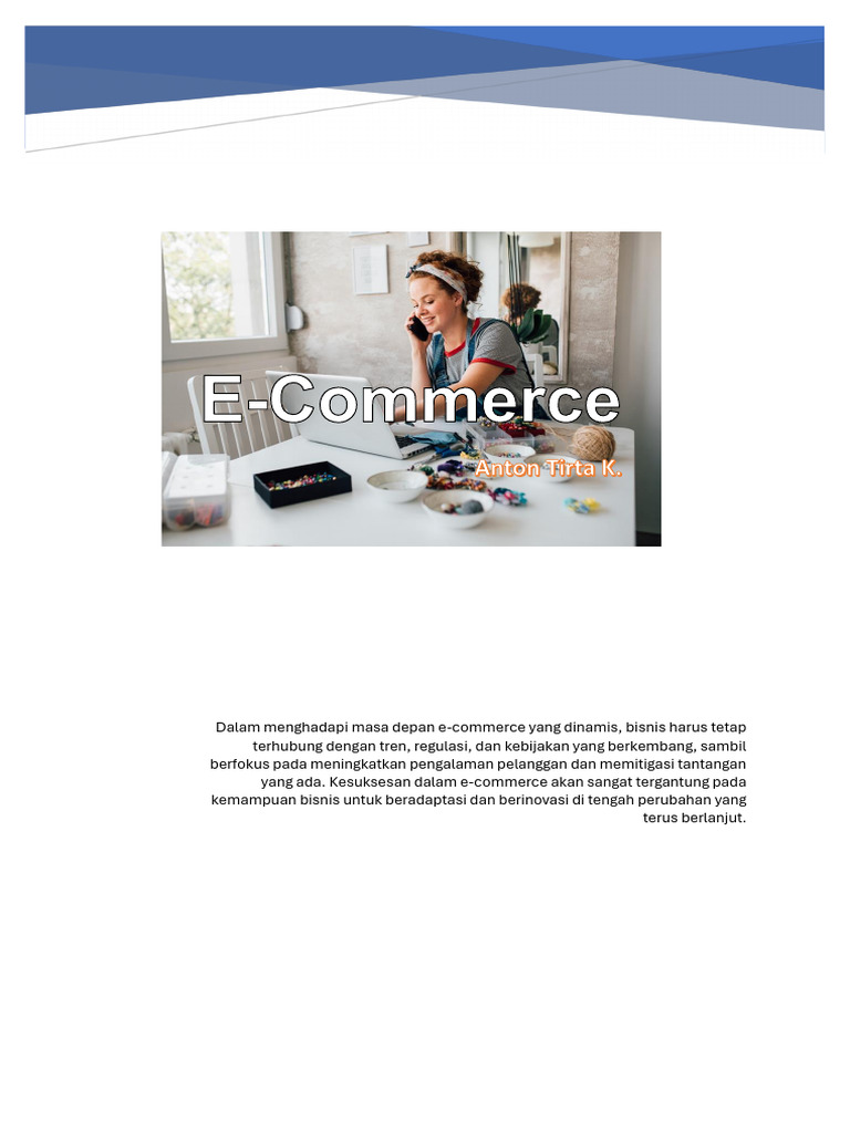 Buku Pengantar Ecommerce 1 | PDF