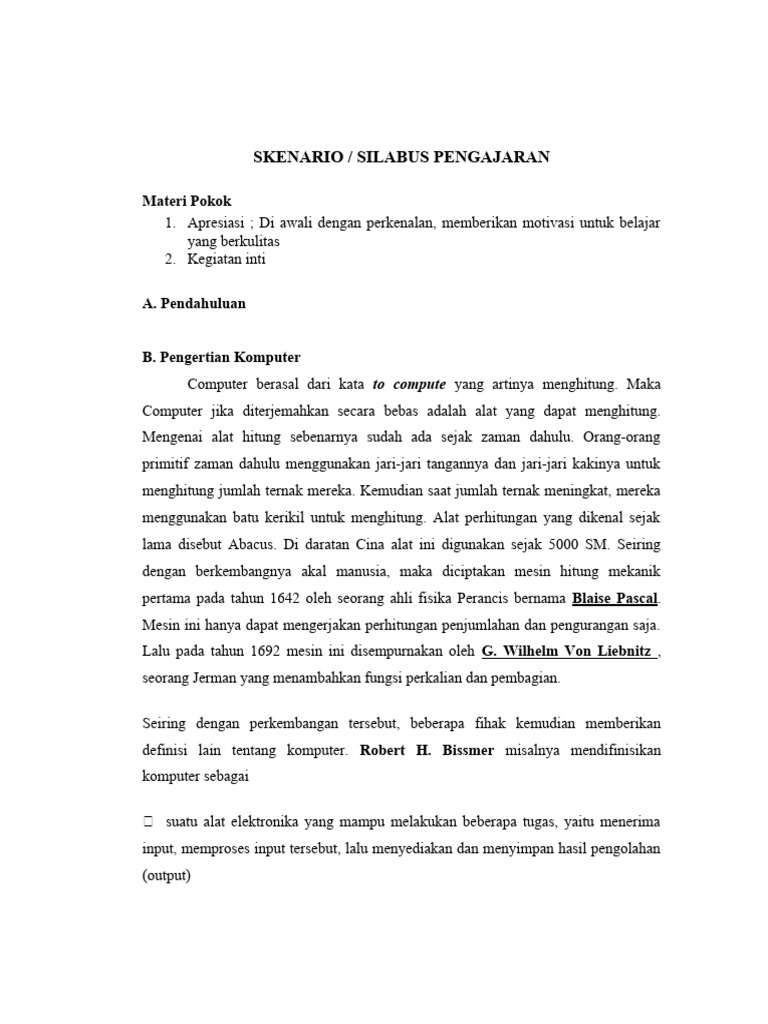 Materi. 1. Mengenal Kompute | PDF | Komputer