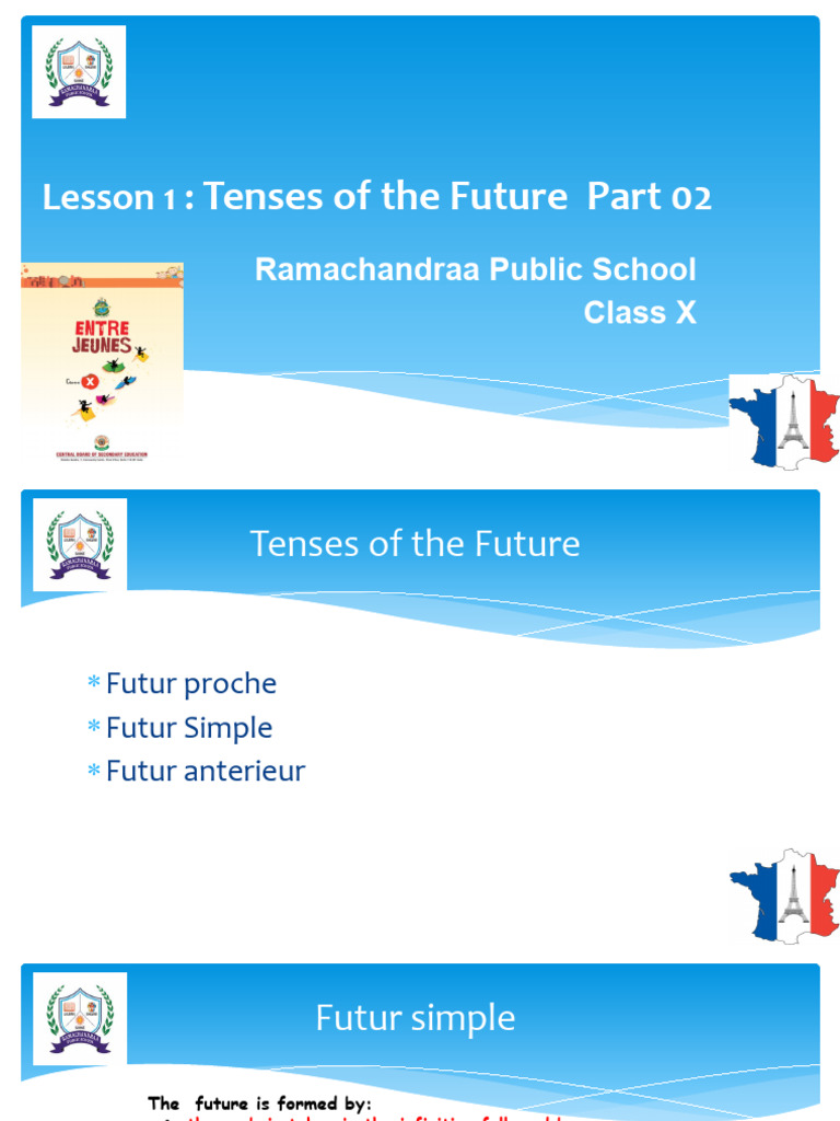 Tenses of the Future: Futur Simple Guide | PDF | Arts du langage et ...