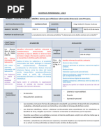 3°-4°-5° Sesión de Aprendizaje 1-Sem.1-El Peru Lee | PDF