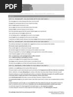 Complete Advanced Workbook With Answers | PDF