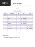 Tugas 1 Pengantar Akuntansi UT | PDF | Pengelolaan Keuangan & Uang