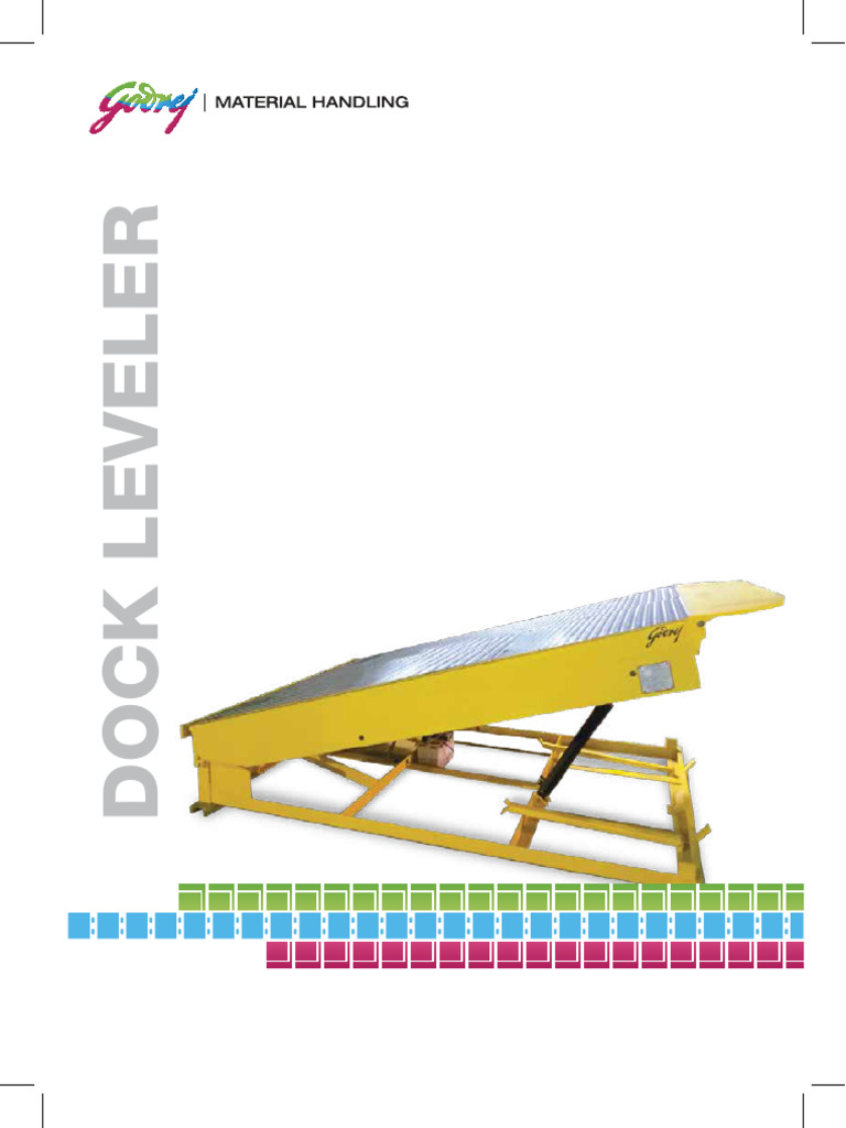 Godrej Dock Leveler Catalogue | PDF | Forklift | Truck